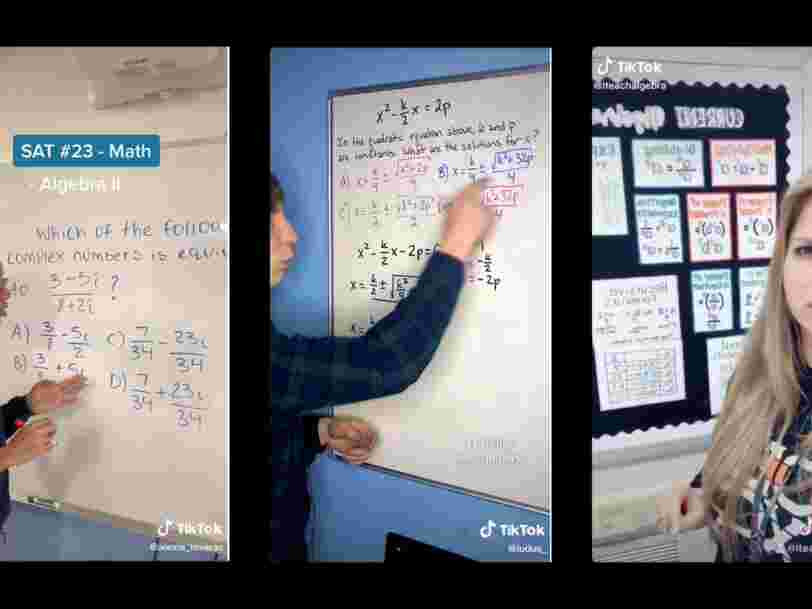 Math Teachers Are Getting Millions Of Views On TikTok By Sharing SAT math-teachers-are-getting-millions-of-views-on-tiktok-by-sharing-sat