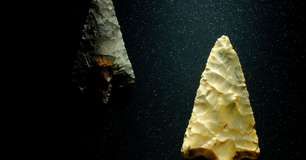 Préhistoire : les plus vieilles flèches d'Europe découvertes dans une ...