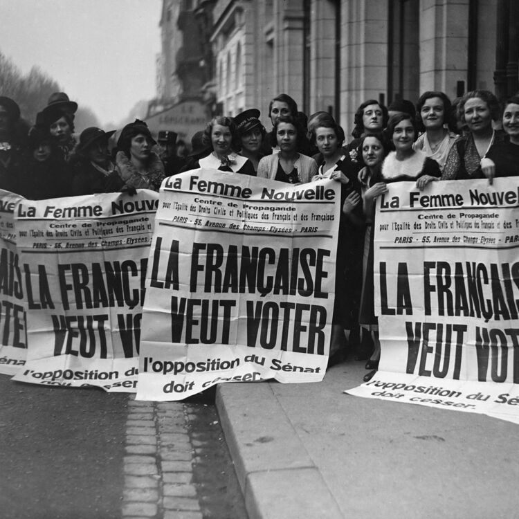 Le long combat pour le vote des femmes en France à travers la presse ...