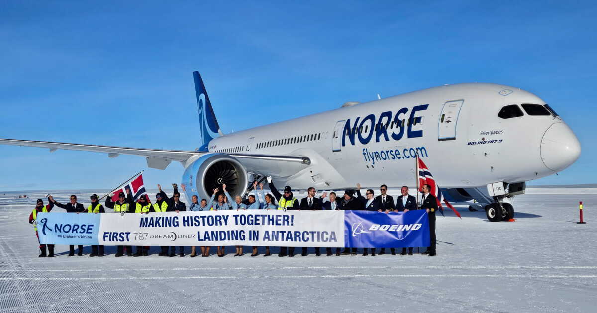 Ce que soulève le premier atterrissage d'un Boeing 787 sur la glace de ...