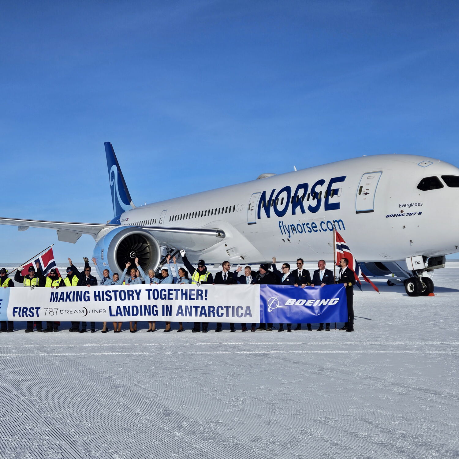 Ce que soulève le premier atterrissage d'un Boeing 787 sur la glace de ...