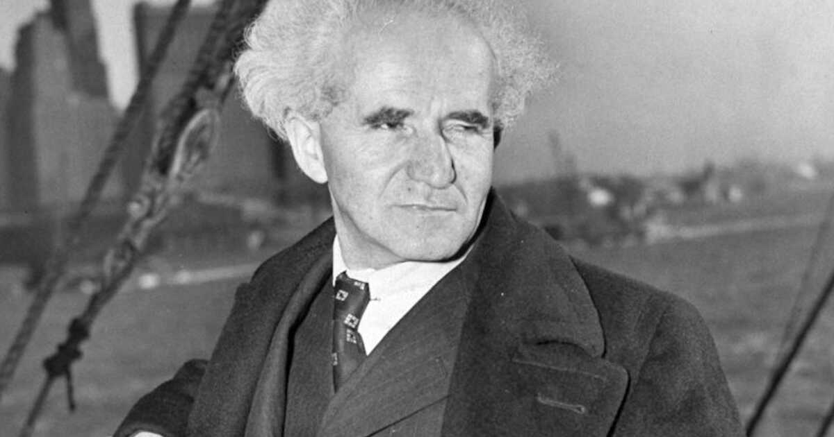 Qui était David Ben Gourion, le père fondateur de l’Etat israélien ...